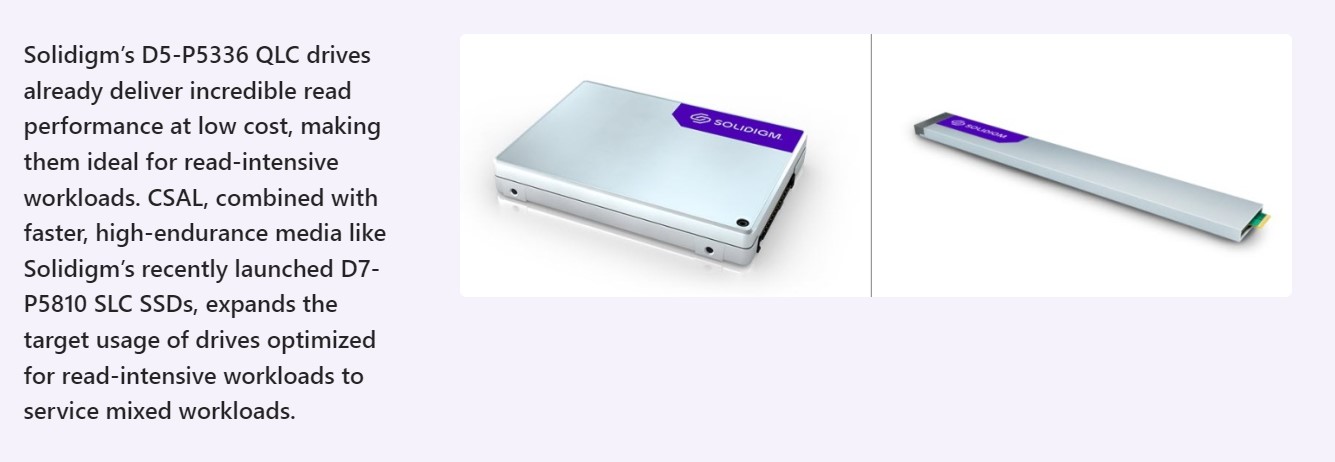 CSAL: QLC Game-Changer and Open-Source Solution for the Future | Solidigm Newsroom